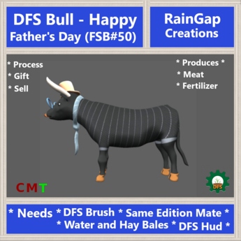 Second Life Marketplace - DFS Bull - Happy Father's Day (FSB#50) (0 ...