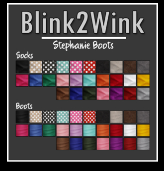 Second Life Marketplace - Blink2Wink - Stephanie Boots