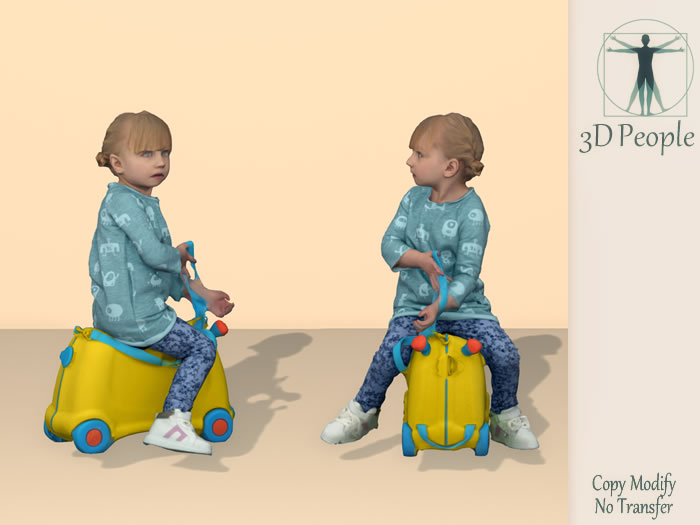 Second Life Marketplace - 3D People - Kids - Little Girl (2LI)