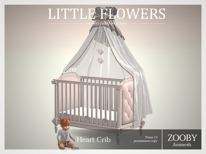Second Life Marketplace - Heart Crib ZOOBY