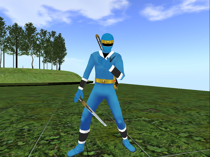 Second Life Marketplace - power rangers Aliens Blue alien aquitar ...