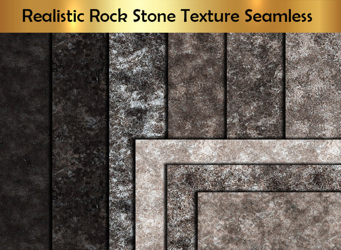 Second Life Marketplace - Realistic Rock Stone Texture Seamless