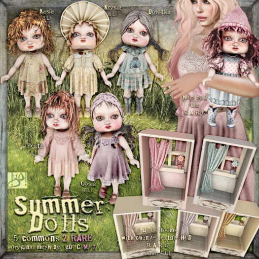 Second Life Marketplace - !gO! Hold Doll Ola RARE