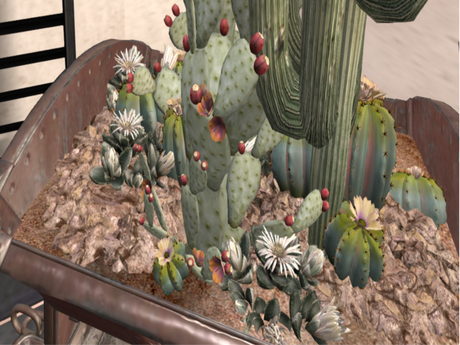 Second Life Marketplace - EPITOME of Design Minecart Planter