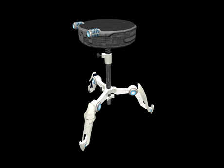Second Life Marketplace - Full Perm Cute Sci Fi Robot "Stool"