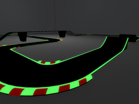 Second Life Marketplace - Full Perm Neon Go Cart Race Track