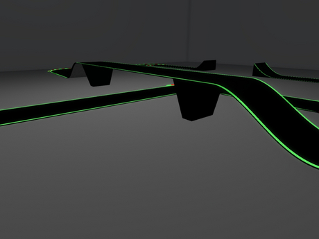 Second Life Marketplace - Full Perm Neon Go Cart Race Track
