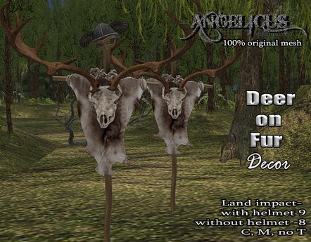 Second Life Marketplace - ::ANGELICUS:: Deer on fur