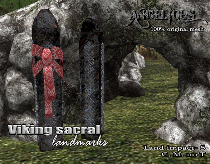 Second Life Marketplace - ::ANGELICUS:: Viking sacral Landmark