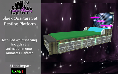 Second Life Marketplace - *M* Sleek Resting Platform