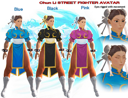Second Life Marketplace - Chun li Street Fighter Avatar