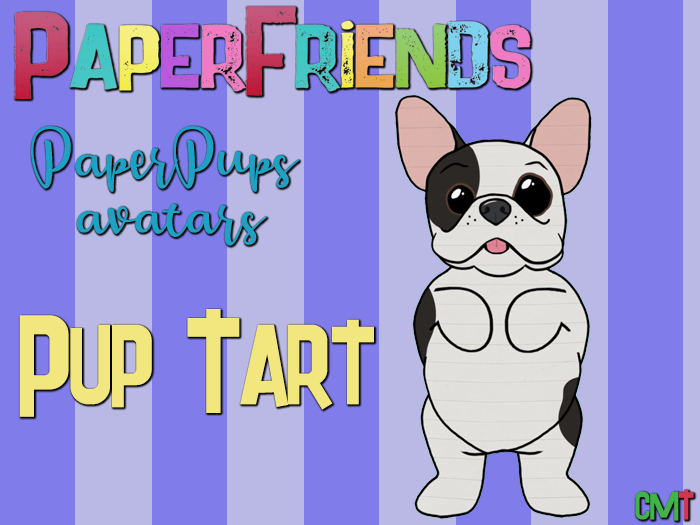 Second Life Marketplace - PaperPups Avatar - Pup Tart