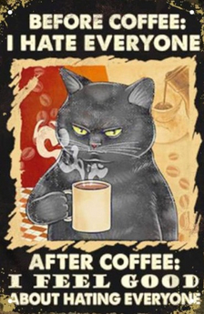 Second Life Marketplace - Cat Sign-Before Coffee