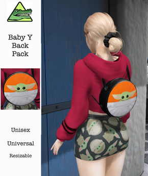 Second Life Marketplace - Snappy // Baby Y Backpack