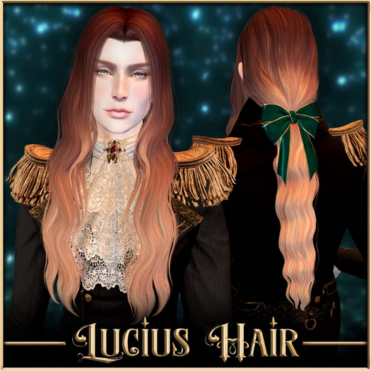 Second Life Marketplace - Raven Bell - Lucius Hair [All 3]