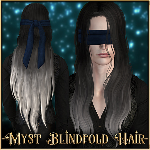 Second Life Marketplace - Raven Bell - Myst Hair [All 3]