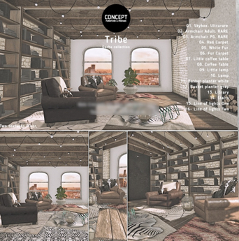Second Life Marketplace - Concept} *13. Tribe. Library
