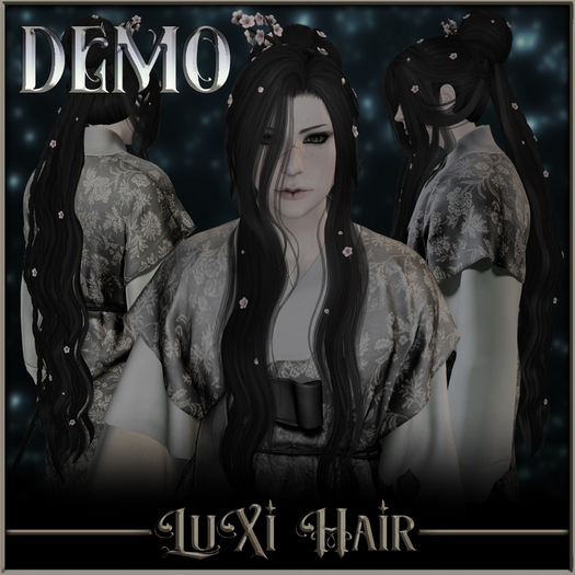Second Life Marketplace - Raven Bell - LuXi Hair DEMO