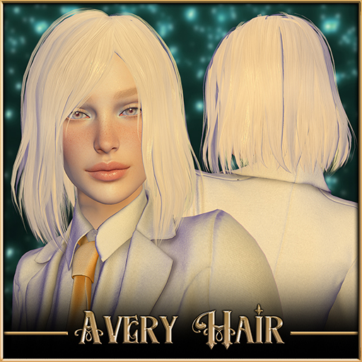 Second Life Marketplace - Raven Bell - Avery Hair [All 3]