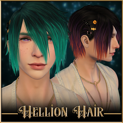 Second Life Marketplace - Raven Bell - Hellion Hair [All 3]