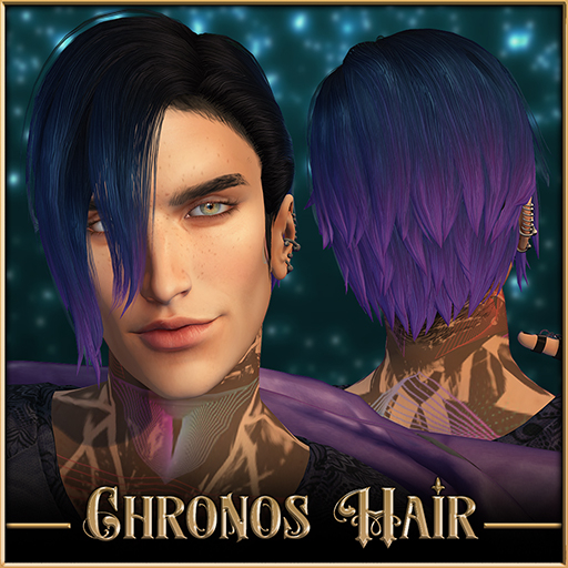 Second Life Marketplace - Raven Bell - Chronos Hair [All 3]