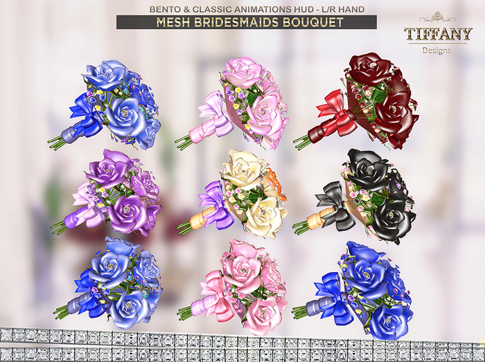 Second Life Marketplace - ::TD:: Bridesmaids Bouquet