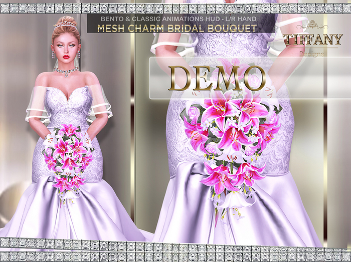 Second Life Marketplace - ::TD:: Charm Bridal Bouquet DEMO