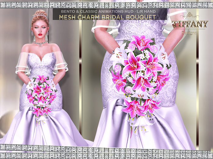 Second Life Marketplace - ::TD:: Charm Bridal Bouquet