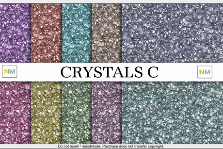 Second Life Marketplace - Crystals C 10 Seamless Builders Textures NM