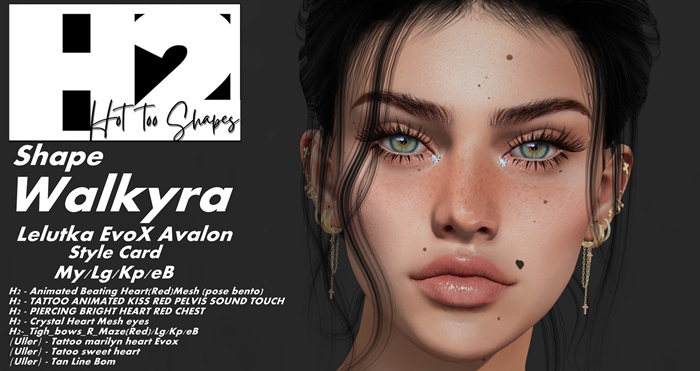 Second Life Marketplace - H2 - Shape Walkyra Lelutka EvoX Avalon 3.1
