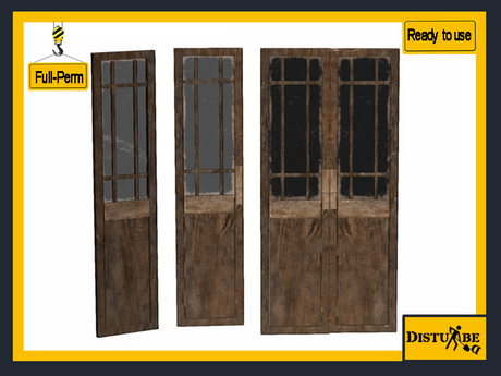 Second Life Marketplace - ::DisturbeD:: Wild West Saloon Door 2 - FULL ...