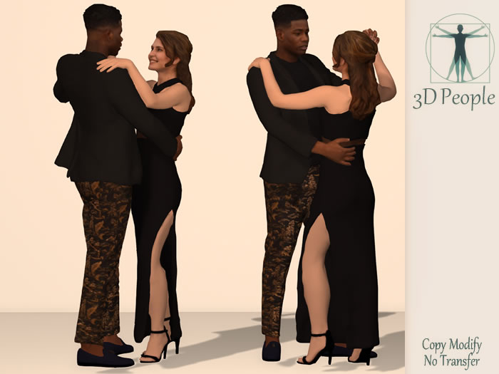Second Life Marketplace - 3D People - Couples - Dancing Couple (3LI)