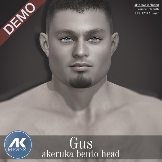 Second Life Marketplace - [AK ADVX] - Gus Head DEMO