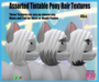 Second Life Marketplace - [ButterBean] Assorted Pony Hair Textures TINTABLE