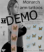 Second Life Marketplace - Monarch arm tattoos DEMO (Moody)