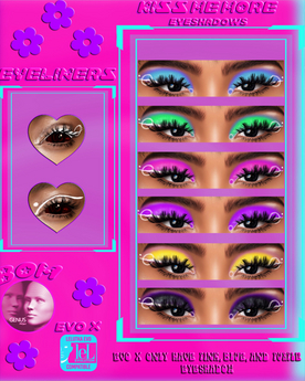 Second Life Marketplace - Gyaru-"KISS ME MORE"~Collection(BOM & EVO X)