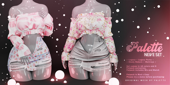 Second Life Marketplace - Palette - Neive Set [Megapack]