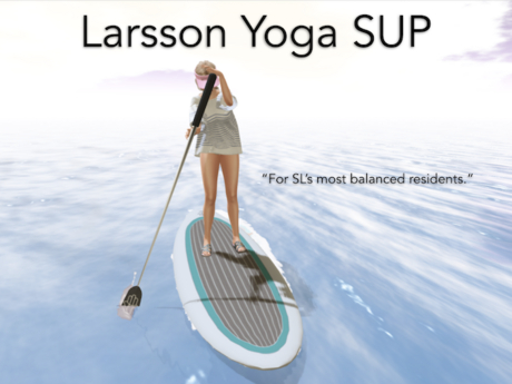 Second Life Marketplace - Yoga Animation SUP Paddle Board For Wonderful ...
