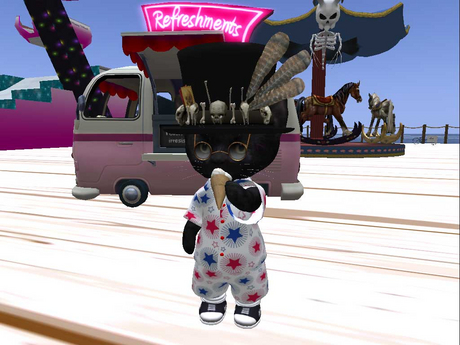 Second Life Marketplace - JBC Americana Shirt Shorts Set