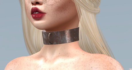 Second Life Marketplace - Hard Collar Oxide [RLV Open Collar]