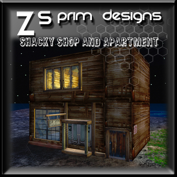 Second Life Marketplace - Old shack 2 boxed