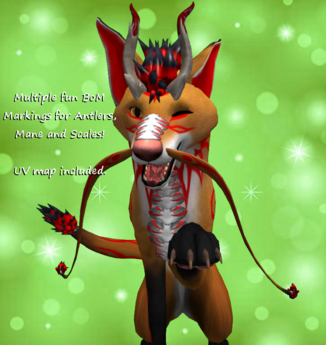 Second Life Marketplace - Mature Foxgon Bodymod for TWI Red Fox