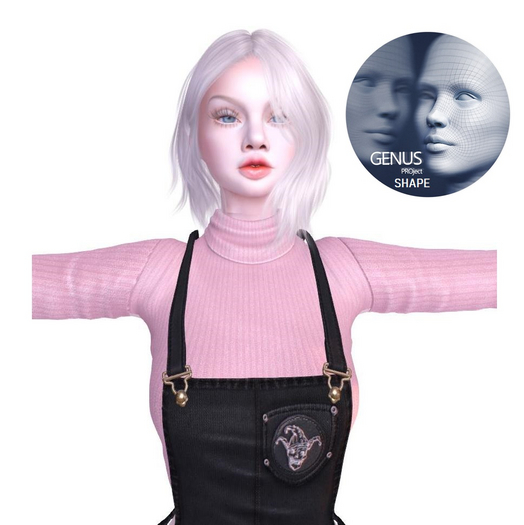 Second Life Marketplace - Shape Genus Strong Face - Sweety Girl ...