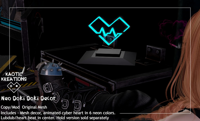 Second Life Marketplace - Kaotic Kreations - Neo Doki Doki Decor