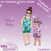 Second Life Marketplace - ::BB:: Beach Baby - Peach [TD & BEBE]