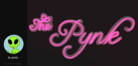 Second Life Marketplace - G/\/ARLY:: The Pynk Neon Sign