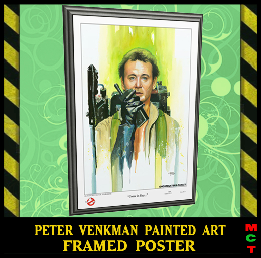 Second Life Marketplace - Ghostbuster Peter Venkman Art Poster