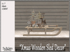 Second Life Marketplace - ~PPC~ Xmas Wooden Sled Decor
