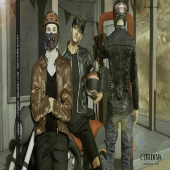 Second Life Marketplace - *CORDEWA* MOTORCYCLE JACKET FAT PACK