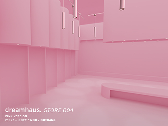 Second Life Marketplace - Dreamhaus. Store 004 (PINK)